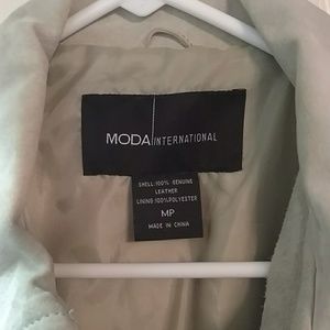 Moda International | Jackets & Coats | Moda Suede Long Jacket | Poshmark